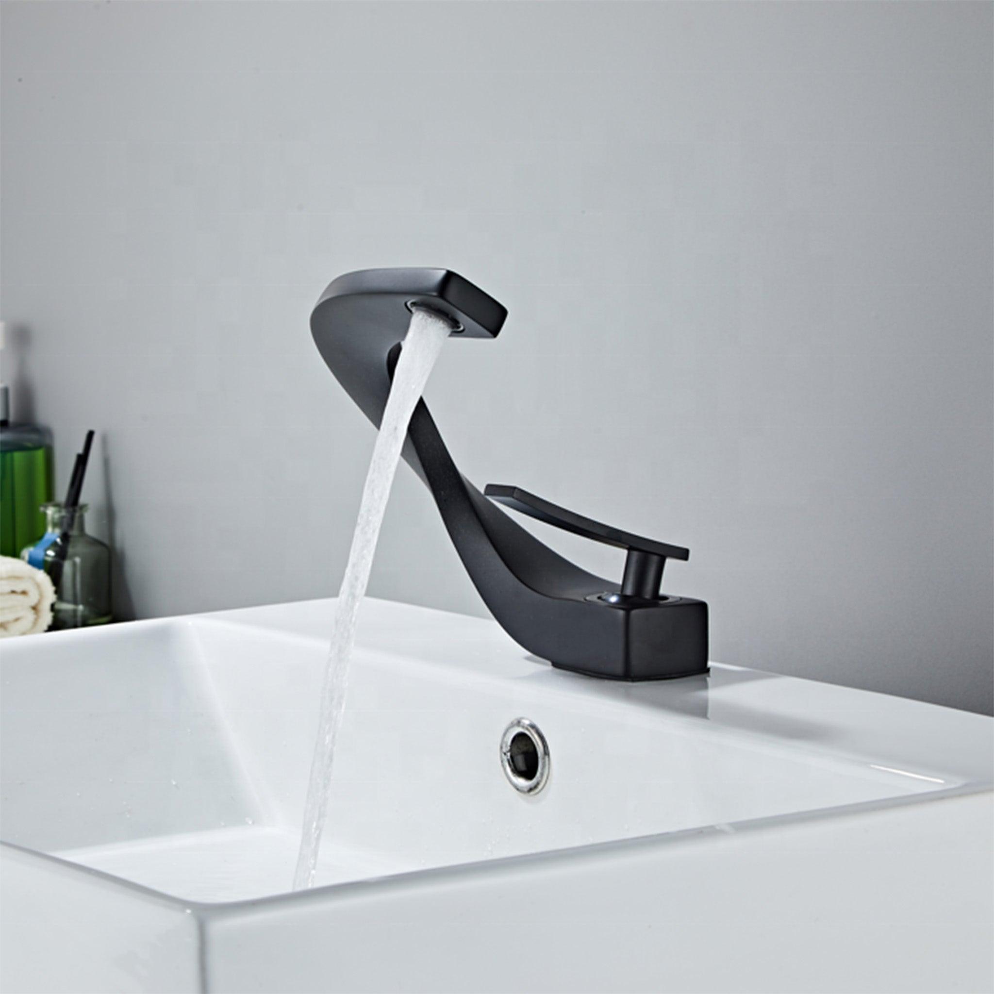 Cölm Modern Bathroom Mixer Faucet Single Handle Single Hole Crane ...