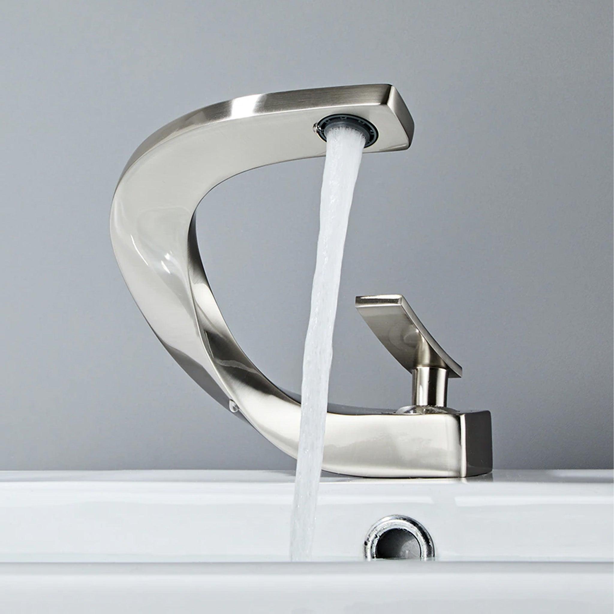 Cölm Modern Bathroom Mixer Faucet Single Handle Single Hole Crane ...
